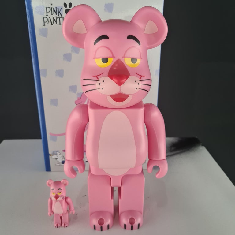 Medicom Toy - Bearbrick - Ensemble panthère rose 100 % et 400 % En ...