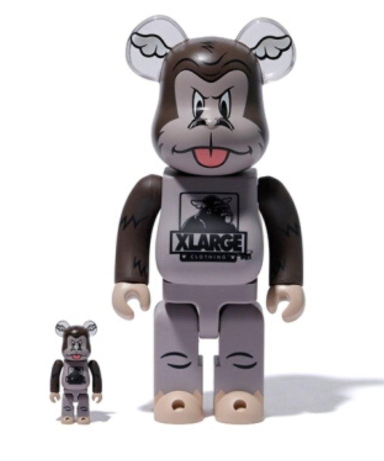 MEDICOM TOY - 100%/400% Bearbrick XLARGE X D*Face For Sale at 1stDibs