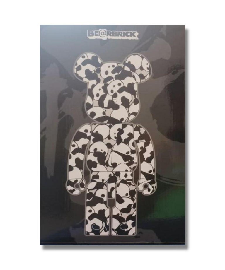 MEDICOM TOY - BEARBRICK 1000% Han Meilin (Panda) For Sale at 1stDibs