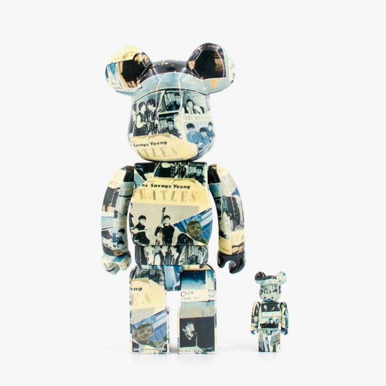 Medicom Toy - BEARBRICK 100%/400% The Beatles Anthology 100%/ For Sale at 1stDibs