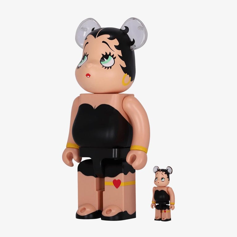 MedicomToy - BEARBRICK 100%/400% Betty Boop (TM) Black Ver. For Sale at ...
