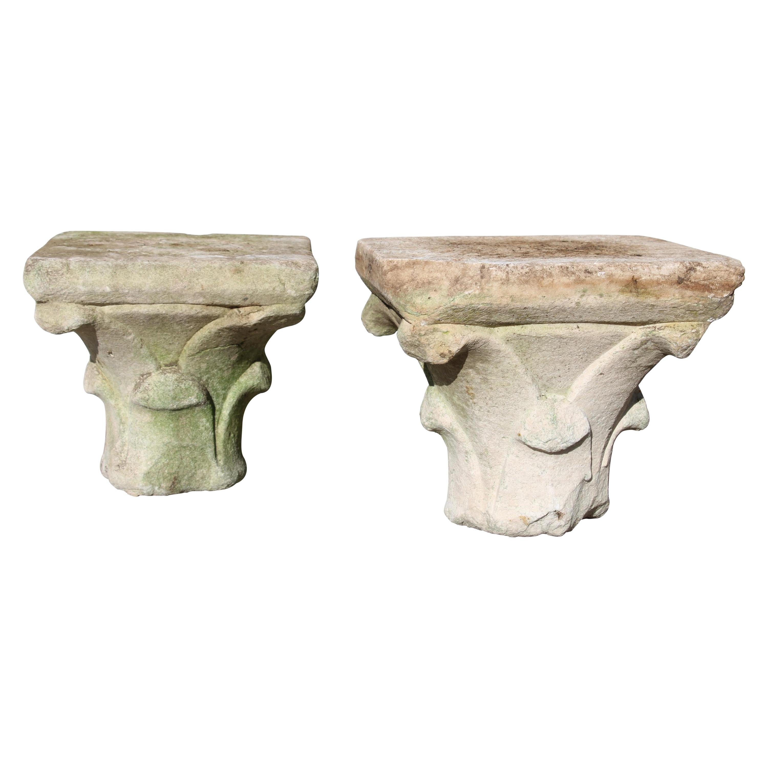 Monumental Carved Limestone Pediment For Sale at 1stDibs