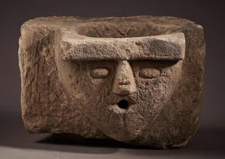 Medieval Gritstone Water Stoop, English, circa 1300-1400 at 1stDibs