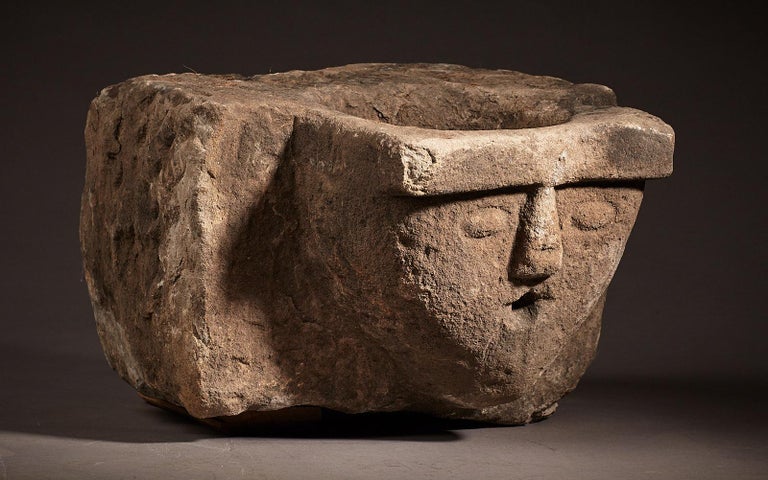 Medieval Gritstone Water Stoop, English, circa 1300-1400 at 1stDibs