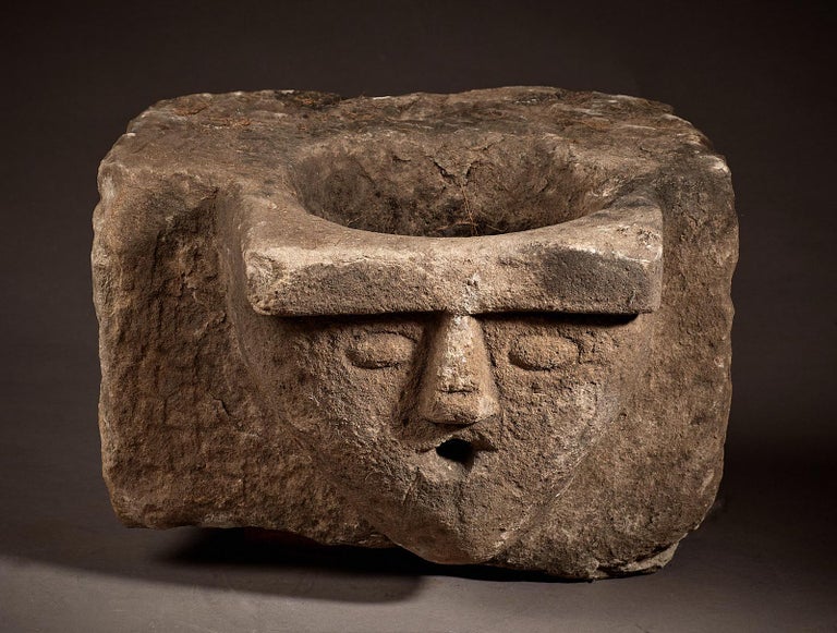 Medieval Gritstone Water Stoop, English, circa 1300-1400 at 1stDibs