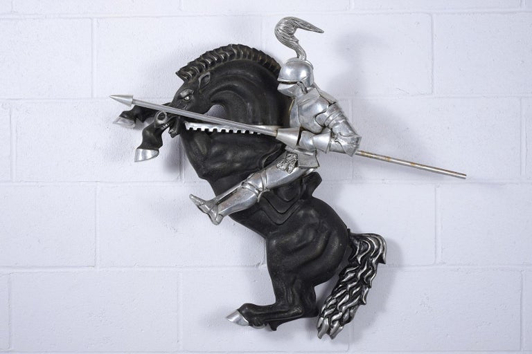 Medieval Knight Rider Sculpture at 1stDibs