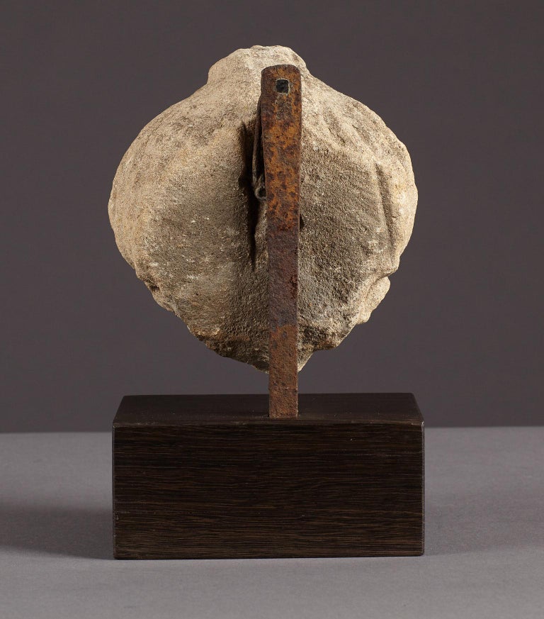 Medieval Limestone Head at 1stDibs