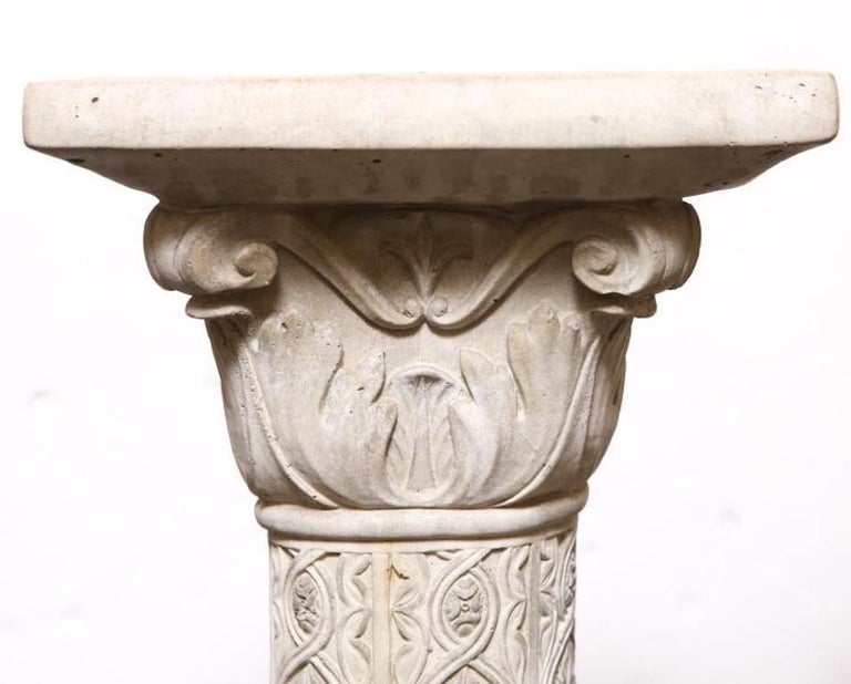 Medieval-Manner Columns, Cast-Stone A For Sale at 1stDibs | cast stone ...