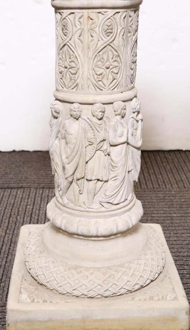 Medieval-Manner Columns, Cast-Stone A For Sale at 1stDibs | cast stone ...
