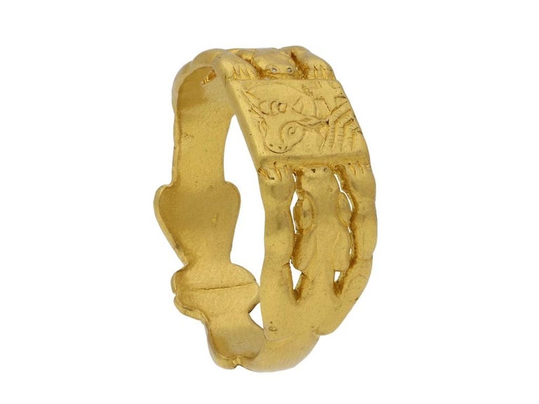 Medieval Ring of St Luke, circa 12th Century For Sale at 1stDibs