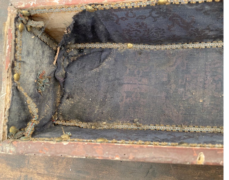 Medieval Spanish Rare Storage Box Used for Sword Storage For Sale at ...