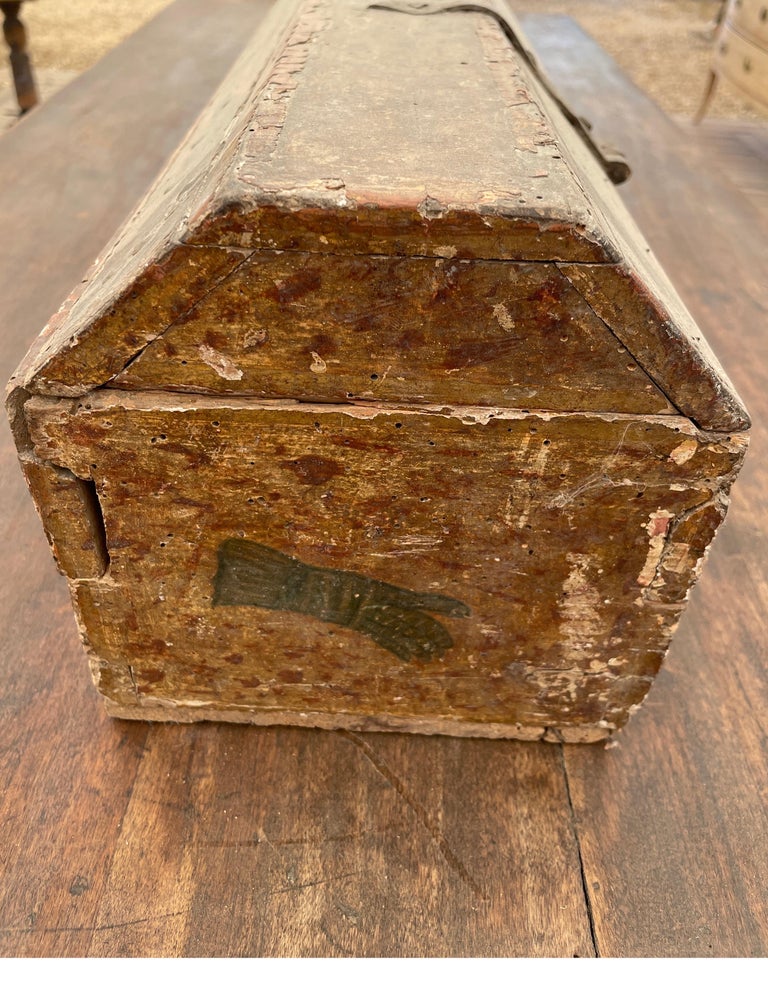 Medieval Spanish Rare Storage Box Used for Sword Storage For Sale at ...