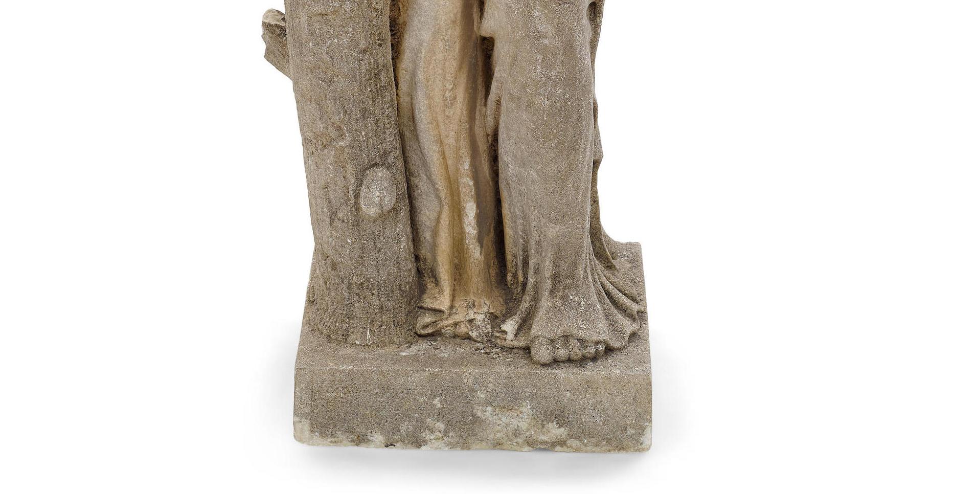 Medieval Style Carved Stone Garden Statue, 18th Century at 1stDibs ...