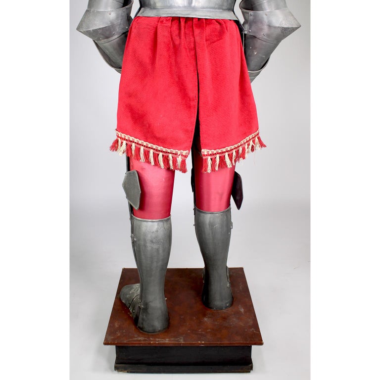 Medieval Style Full-Body Size Embossed Metal Suit of Armor or Armour ...