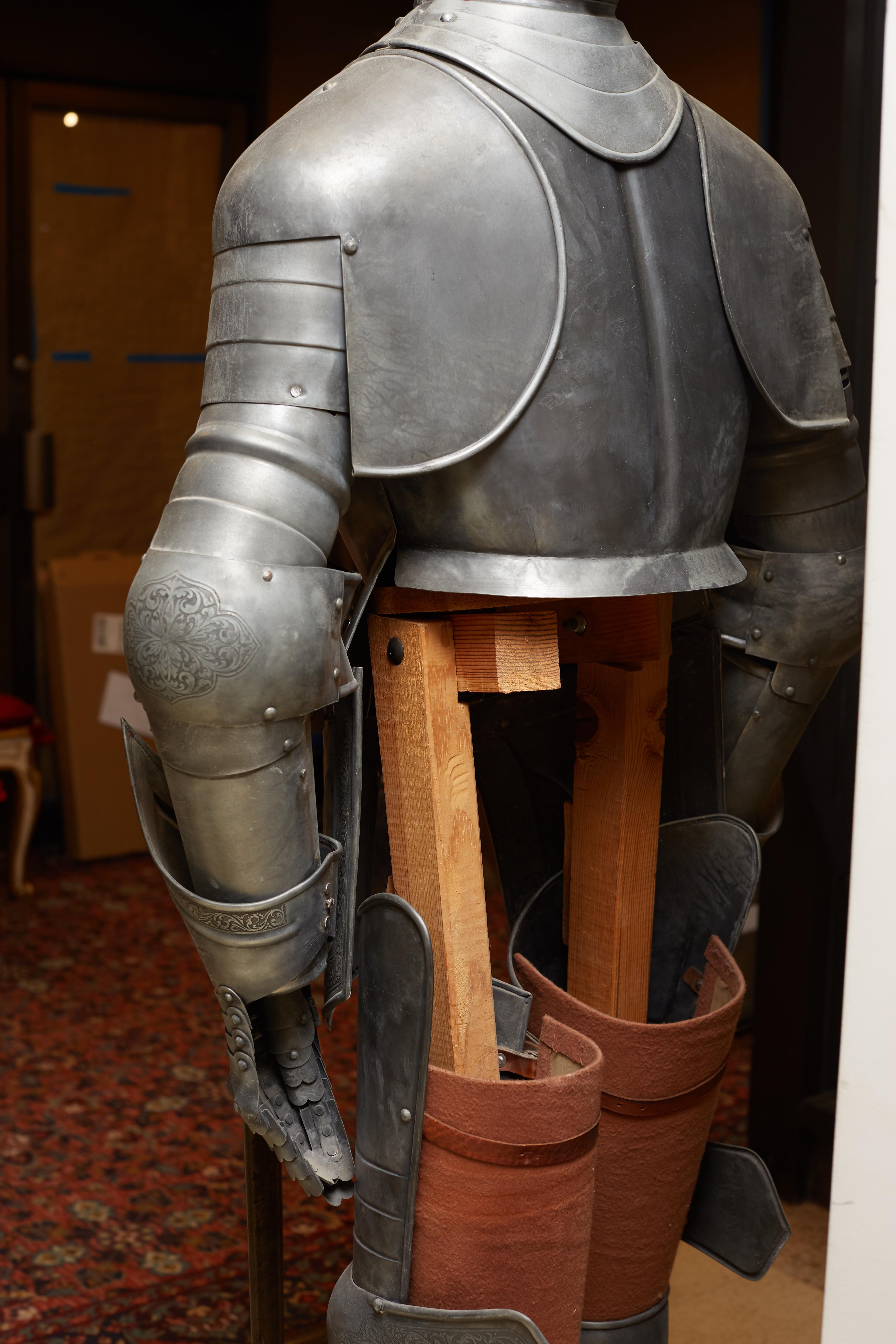 Medieval Style Suit of Armor at 1stDibs