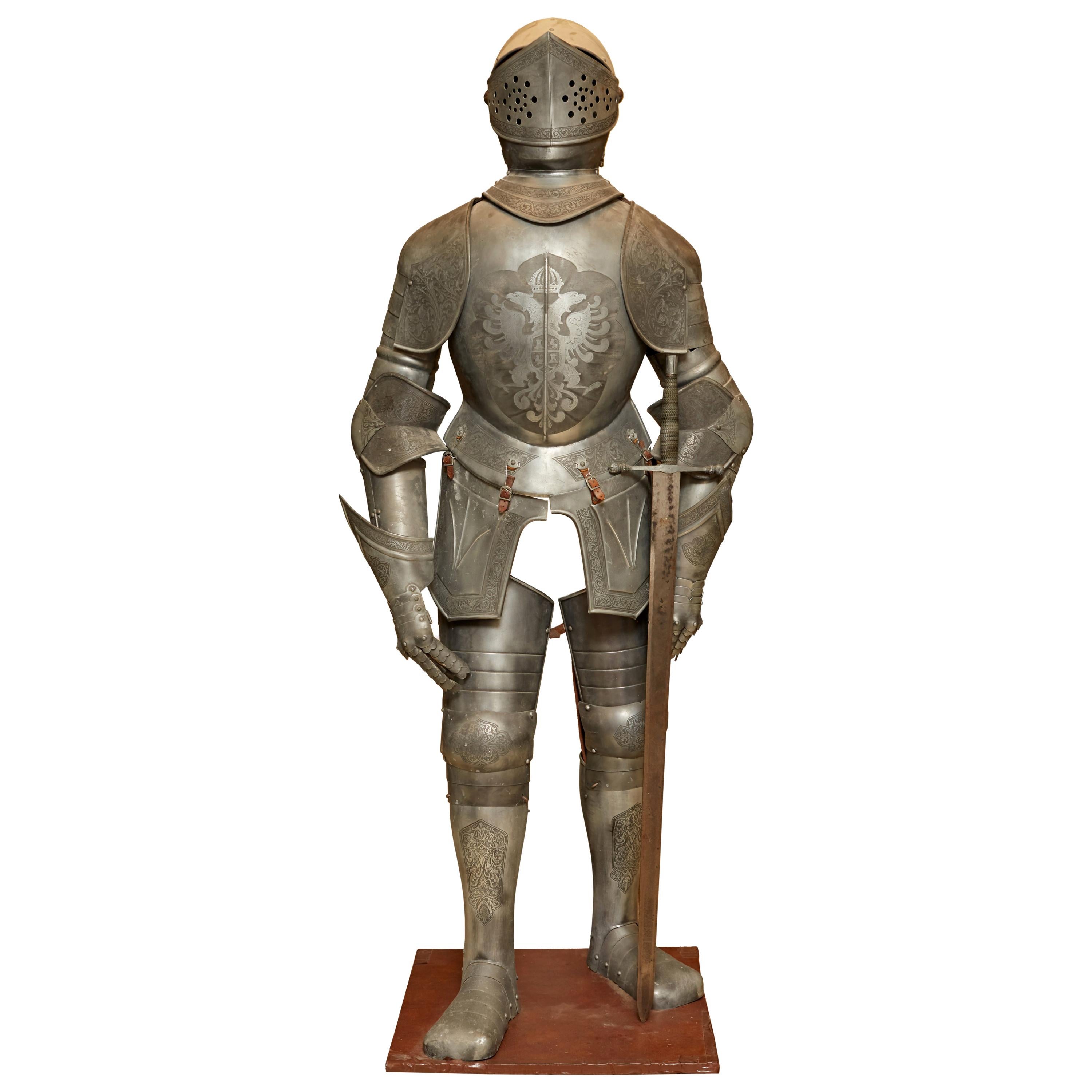 Medieval Style Suit of Armor at 1stDibs