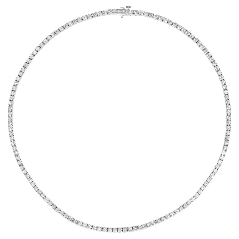 Medium Diamond Taylor Necklace For Sale at 1stDibs