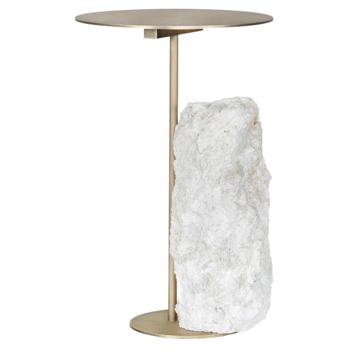 Medium Grey Coral Side Table by Green Apple For Sale at 1stDibs