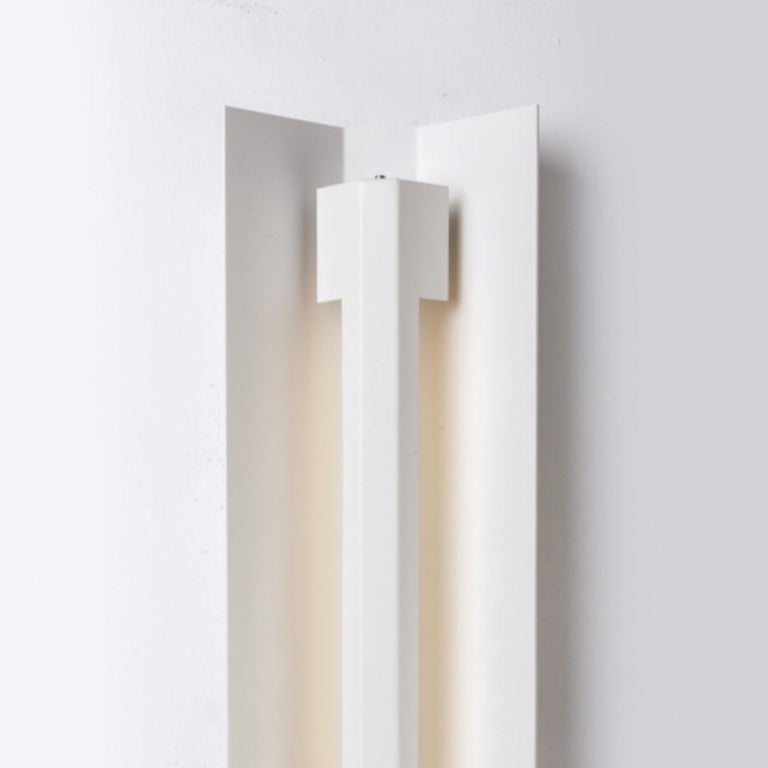 Medium Misalliance Ral Pure White Wall Light by Lexavala For Sale at ...