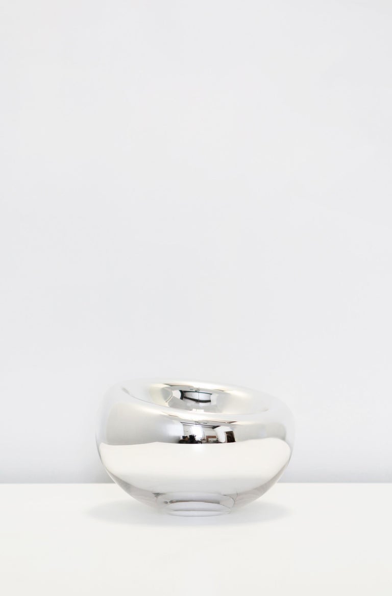 Medium Silver Echo Vessel by SkLO For Sale at 1stDibs