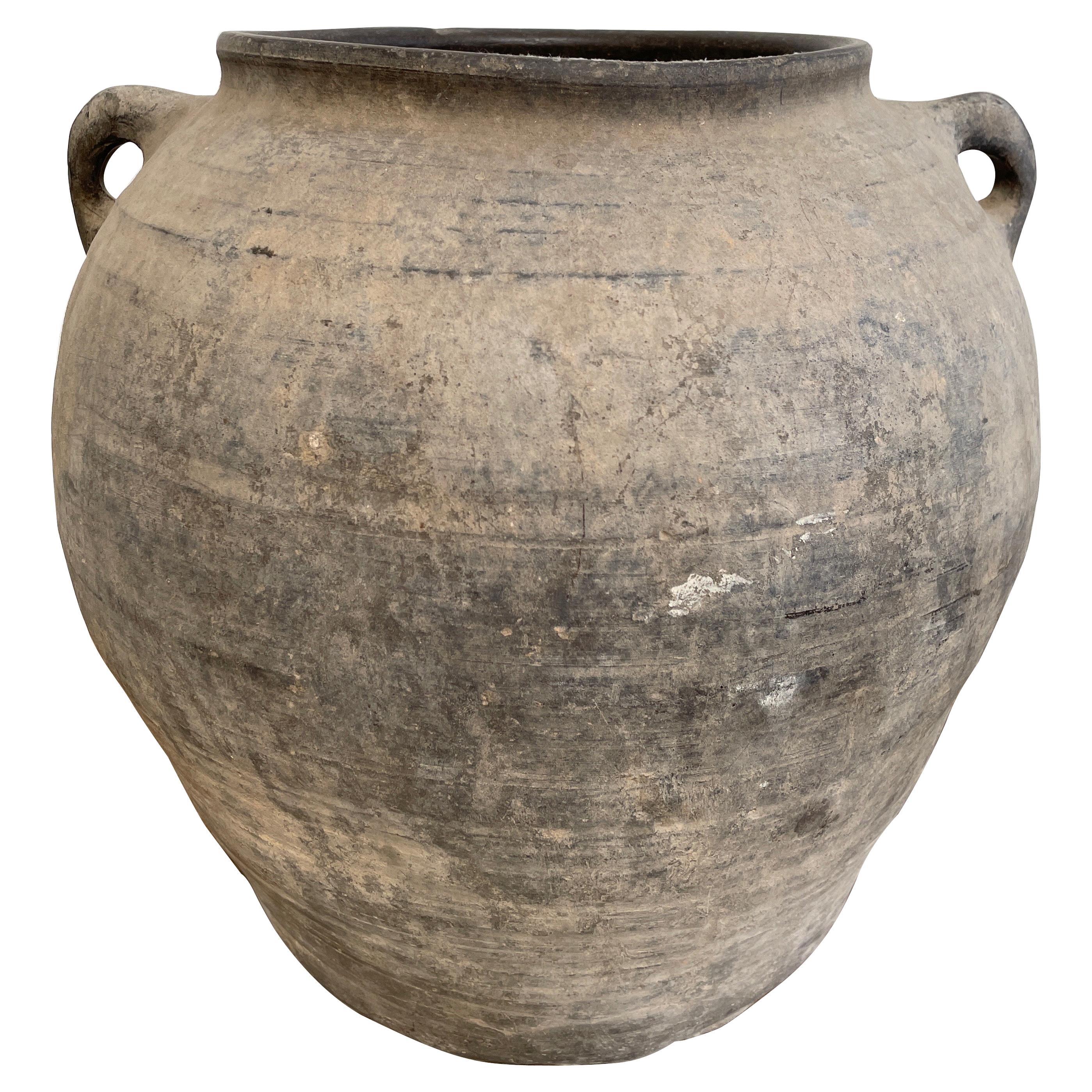 Vietnamese Vintage Lime Pot at 1stDibs