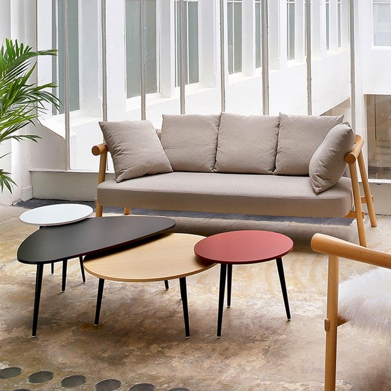 Medium Soho Triangular Coffee Table by Coedition Studio For Sale at 1stDibs