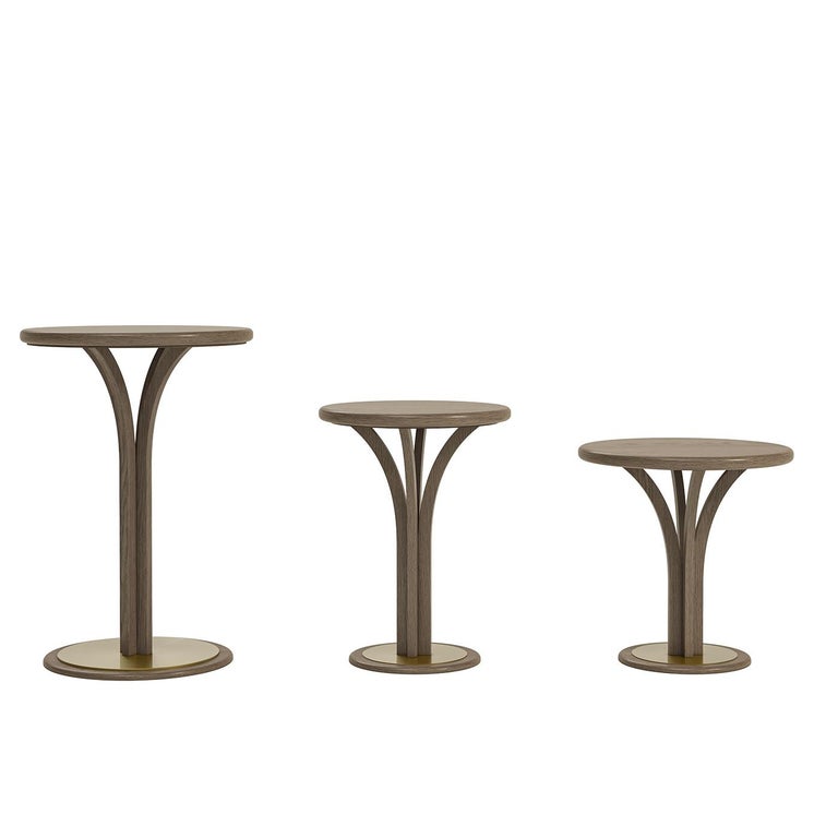 Medium Wooden Side Table For Sale at 1stDibs