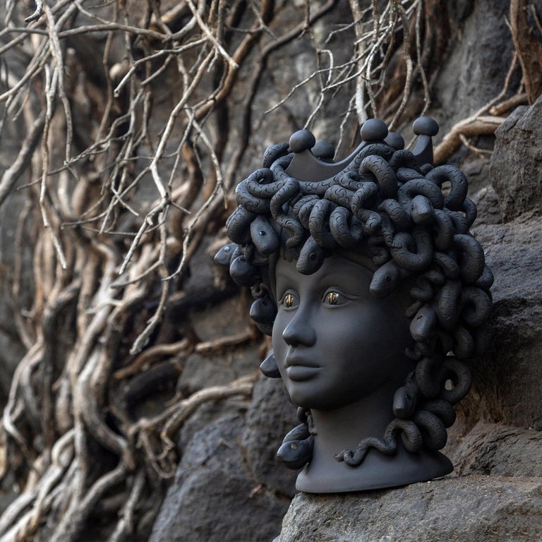 Medusa Vase For Sale at 1stDibs