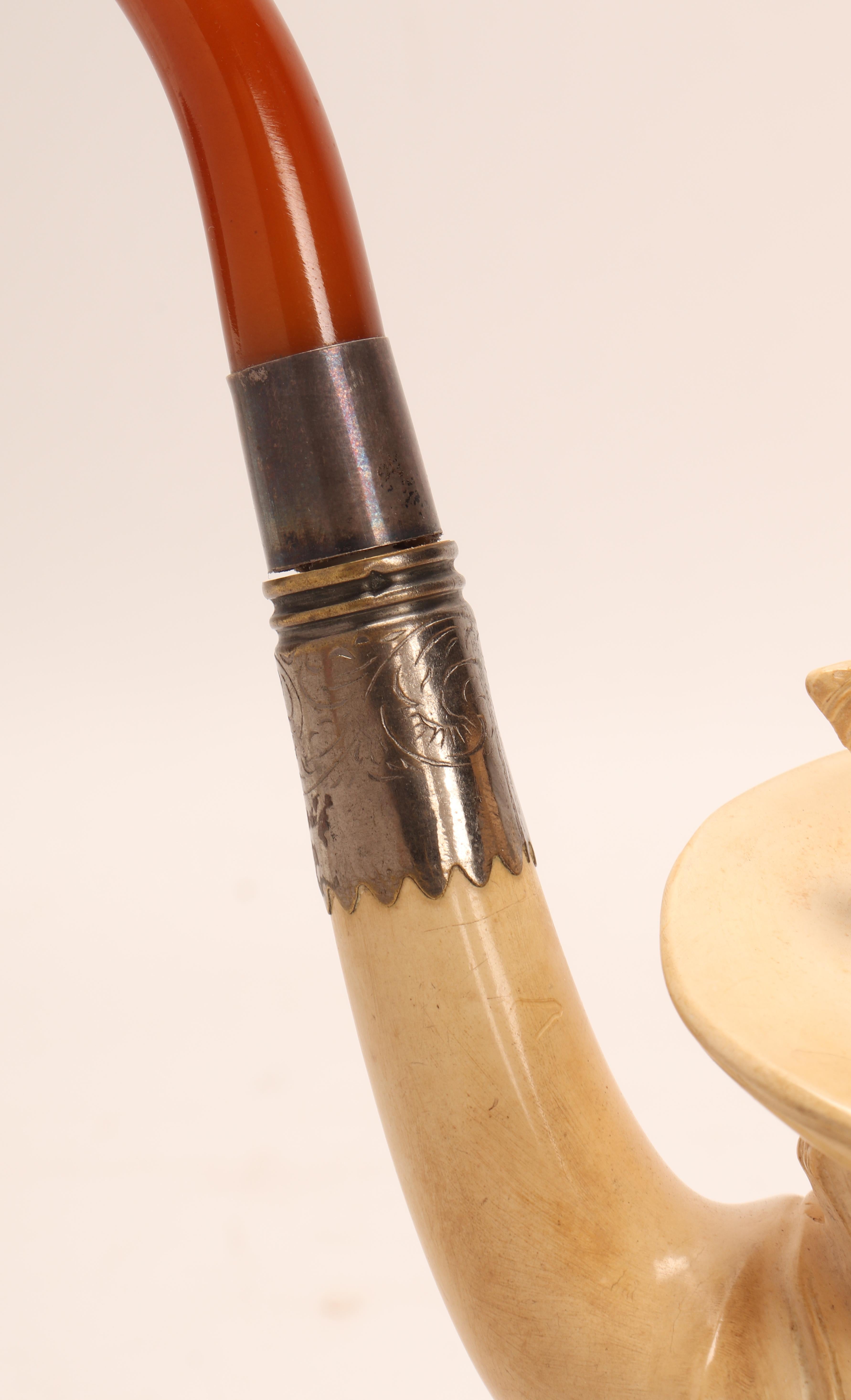 Meershaum Pipe with the Head of General Custer, Vienna, 1880 For Sale ...