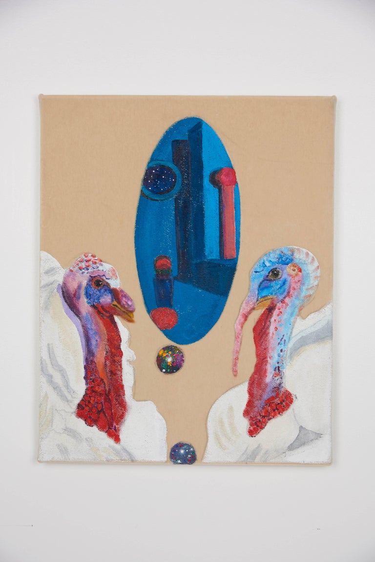 Meg Franklin - "Cosmic American Turkeys" Contemporary Still Life ...