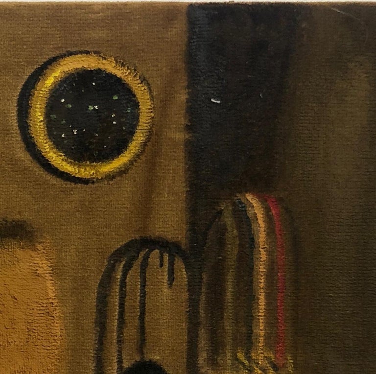 Meg Franklin - "Gold Dream with Mimi's Curtains" Still Life Acrylic ...