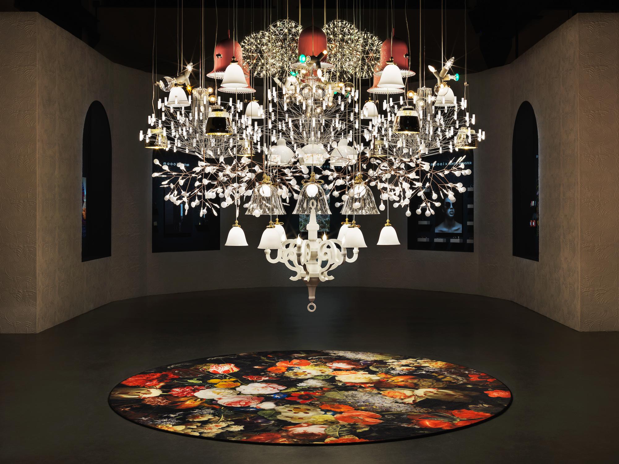 "Mega Chandelier" Custom Designed Chandelier from Moooi Works For Sale ...