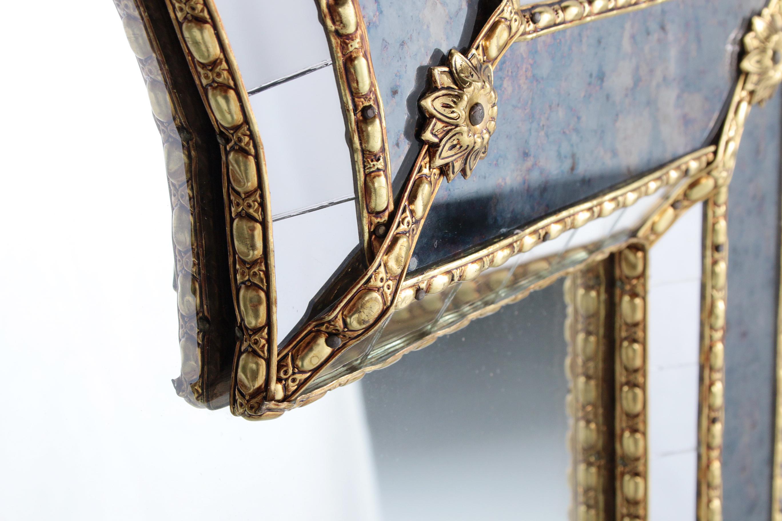 Mega Large Spanish Regency Style Mirror, 90s at 1stDibs | 90s mirror ...