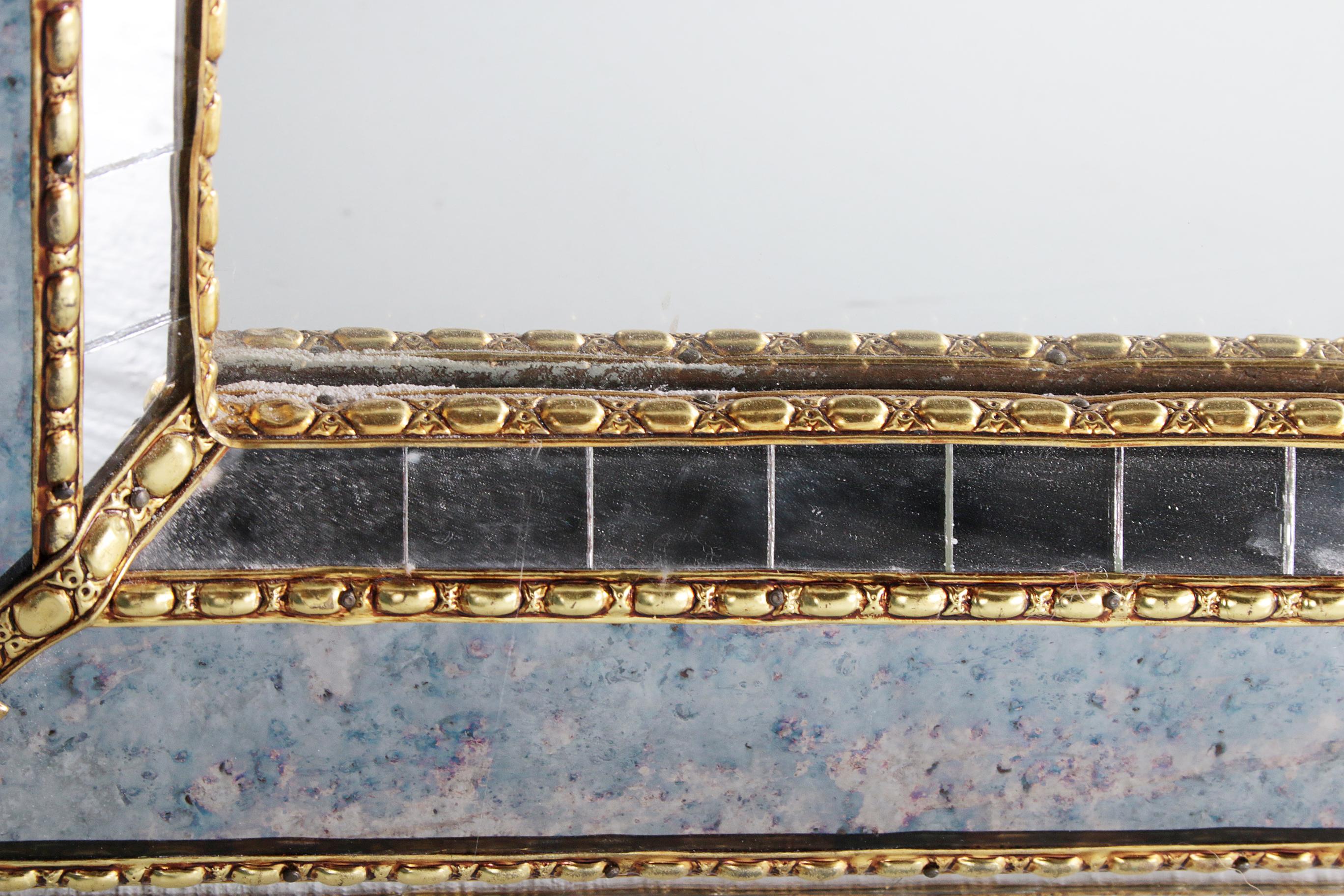 Mega Large Spanish Regency Style Mirror, 90s at 1stDibs | 90s mirror ...