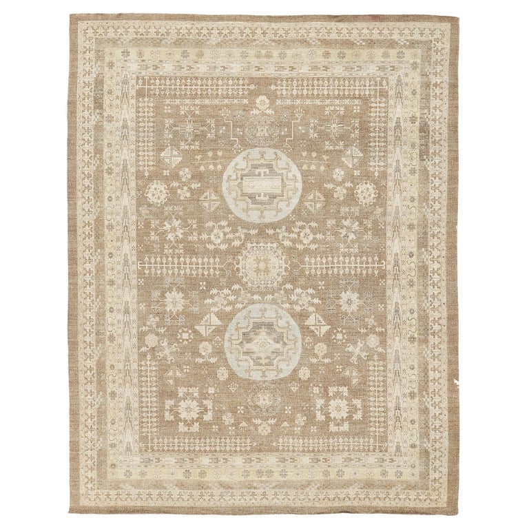 Mehraban 18th Century Khotan Design Revival D5429 For Sale at 1stDibs