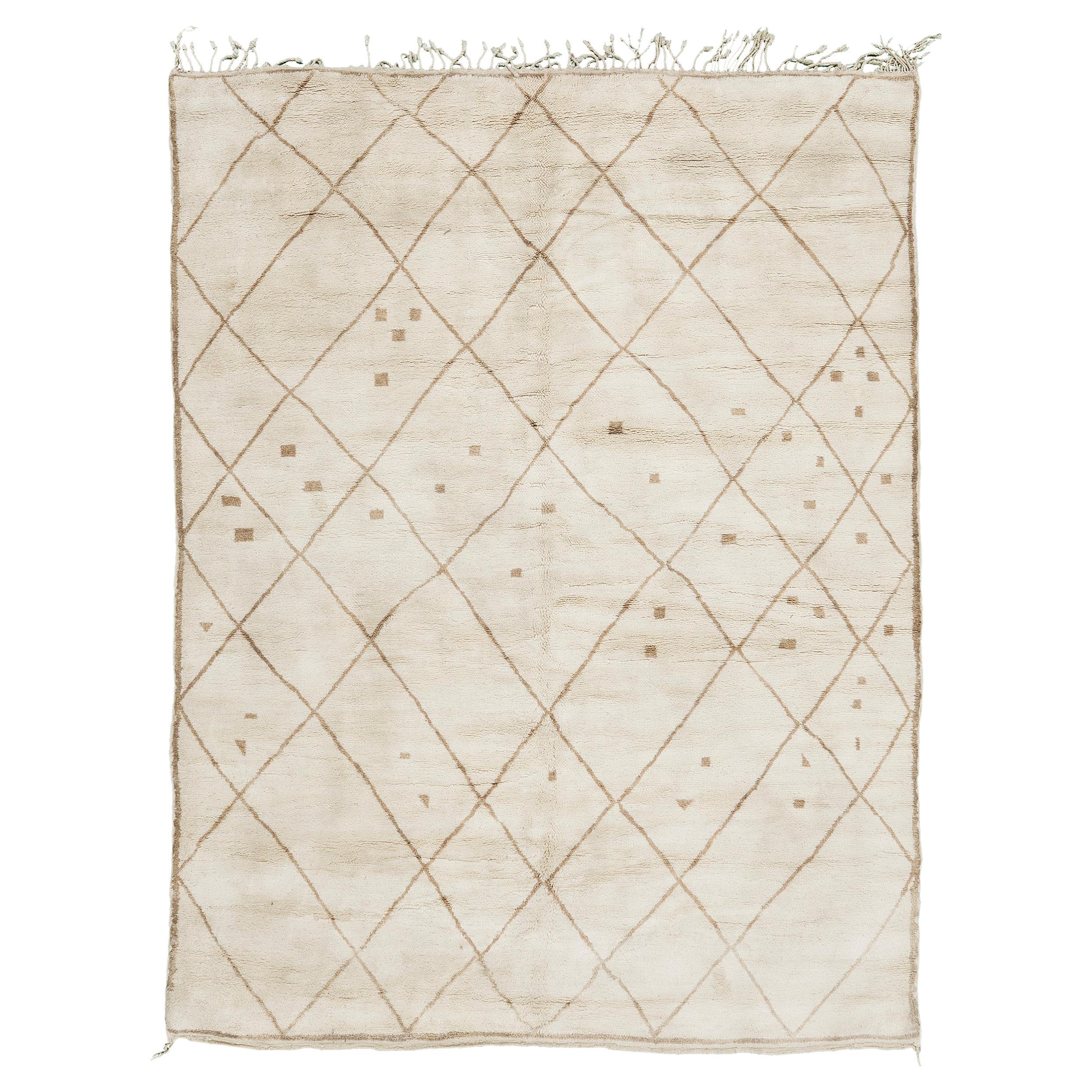 A Large and Impressive Vintage Moroccan Berber Middle Atlas Rug For ...