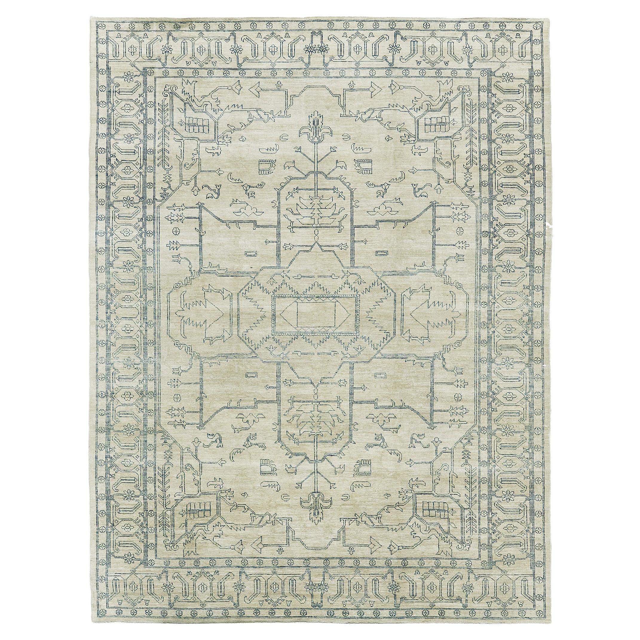 Mehraban Natural Dye Antique Bidjar Revival Runner For Sale at 1stDibs