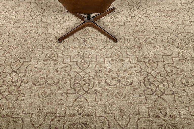 Mehraban Natural Dye Transitional Rug Design D5159 Divine For Sale at ...