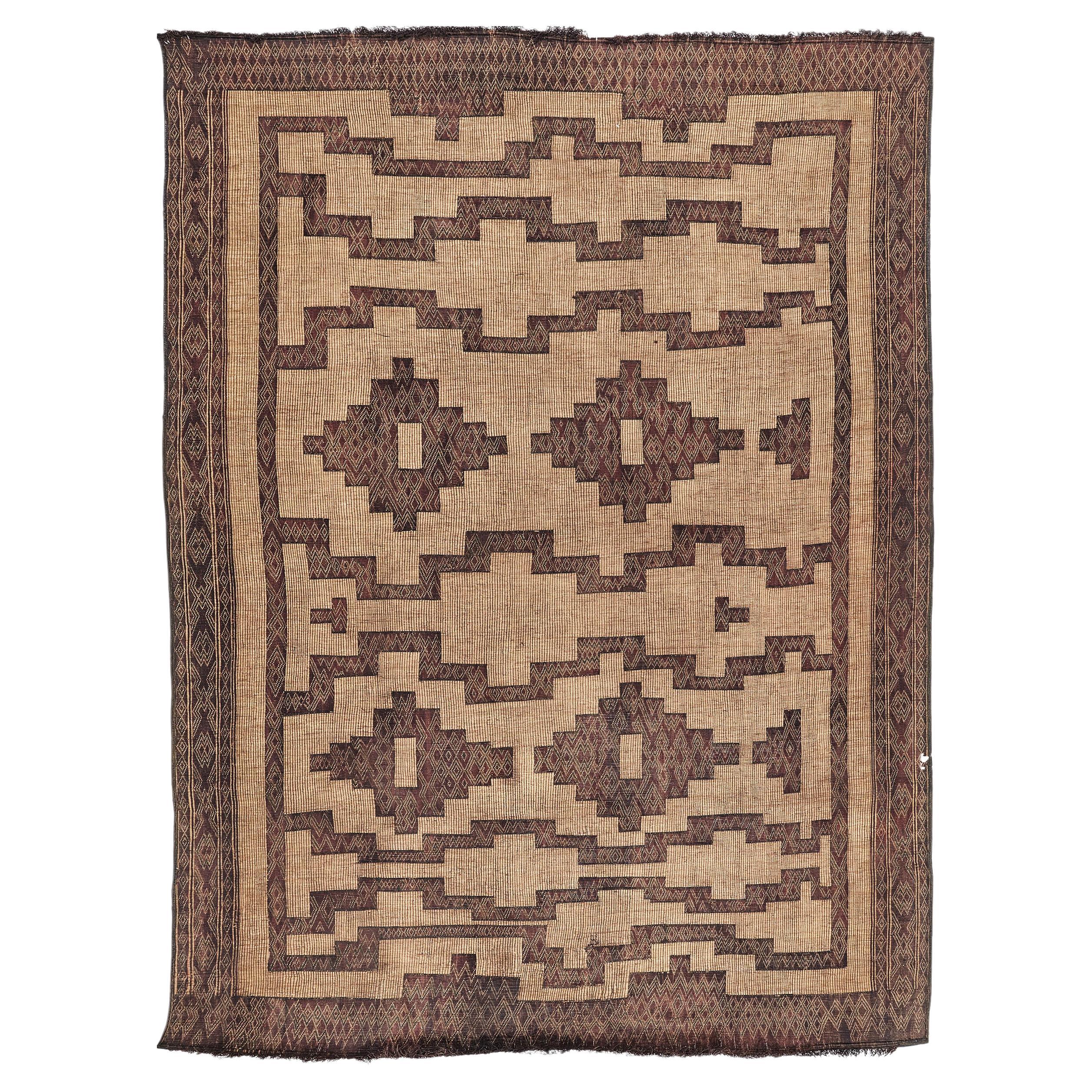 Mehraban Vintage African Tuareg Mat at 1stDibs