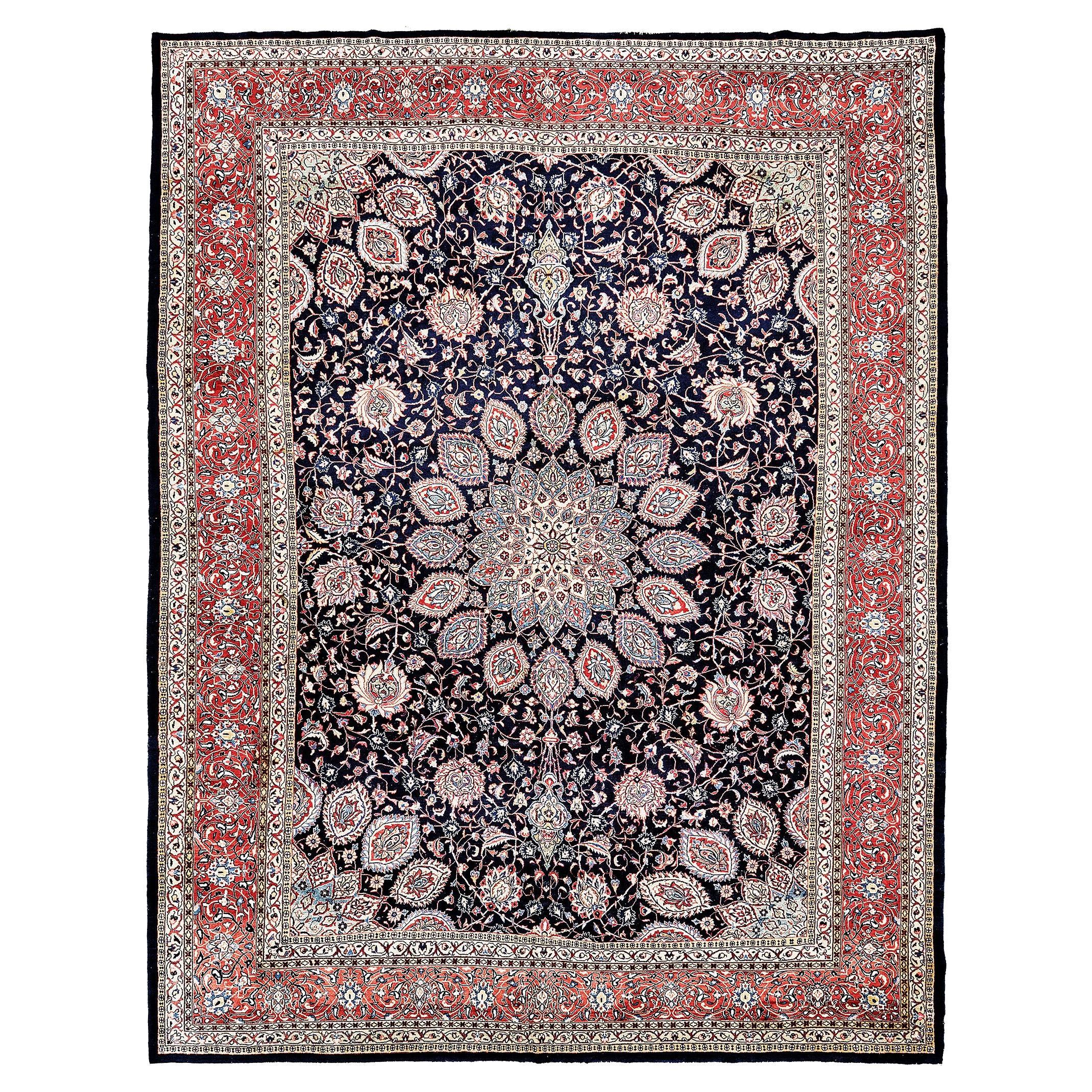 Mehraban Vintage Persian Sarouk Rug 25259 For Sale at 1stDibs