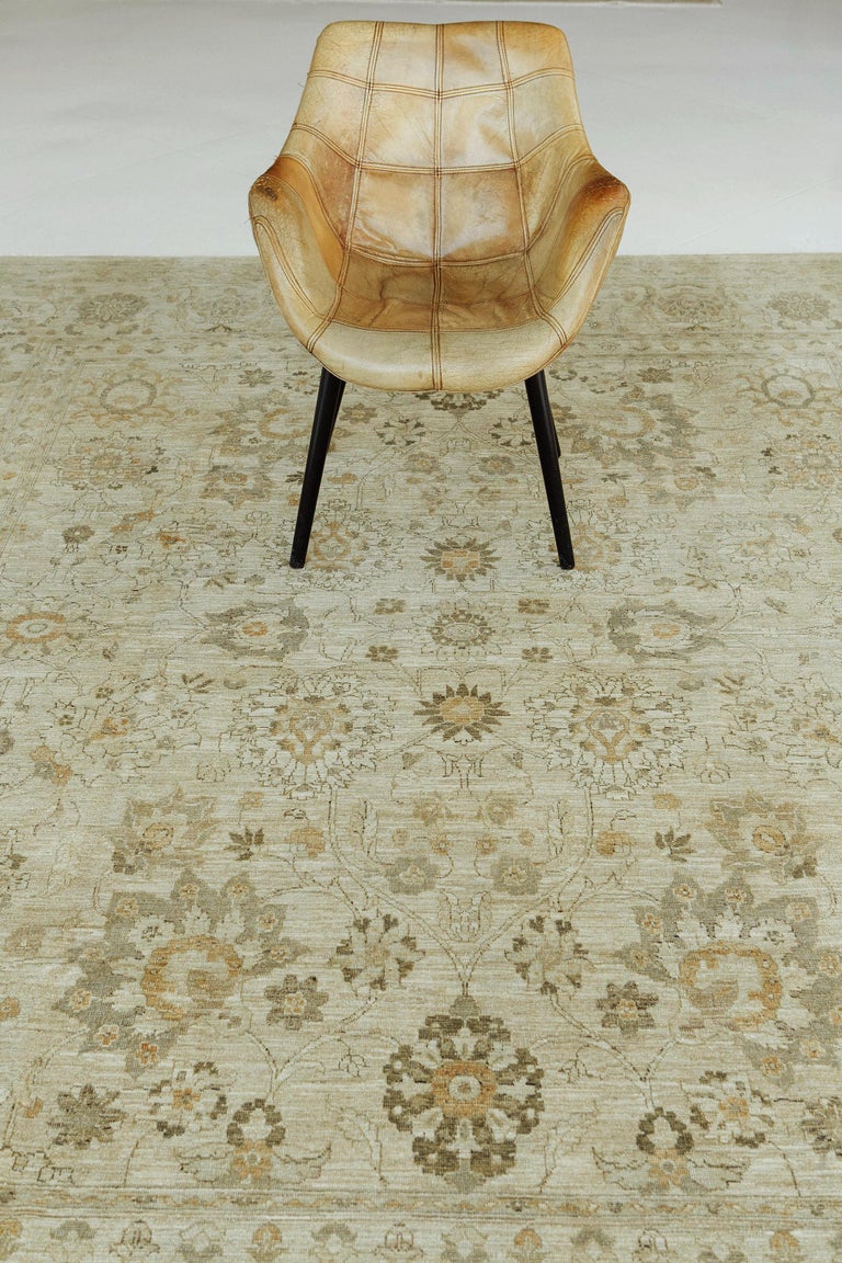 Mehraban Vintage Style Tabriz Hadji Jalilli Revival For Sale at 1stDibs