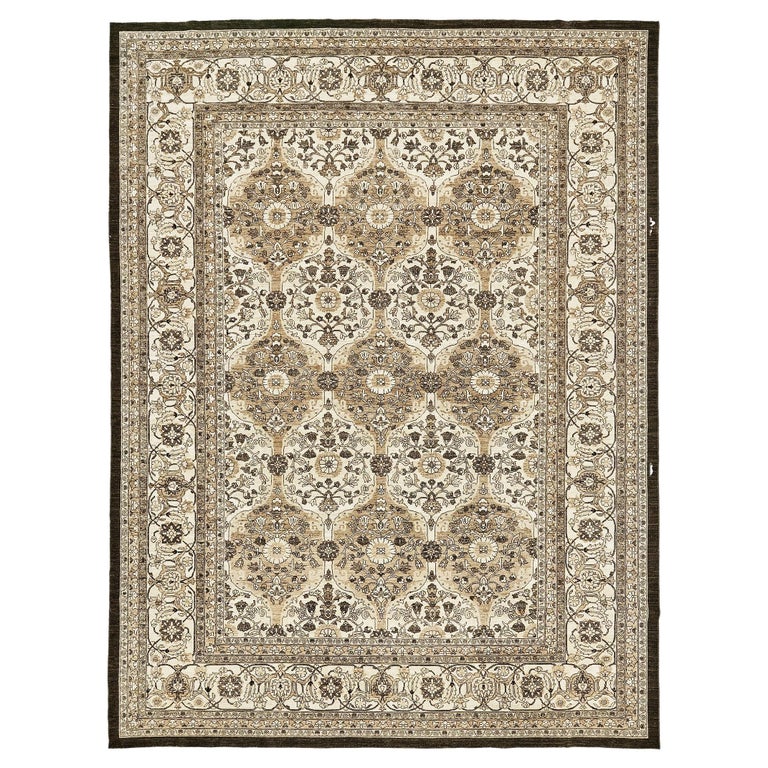 Mehraban Vintage Style Tabriz Revival Rug For Sale at 1stDibs
