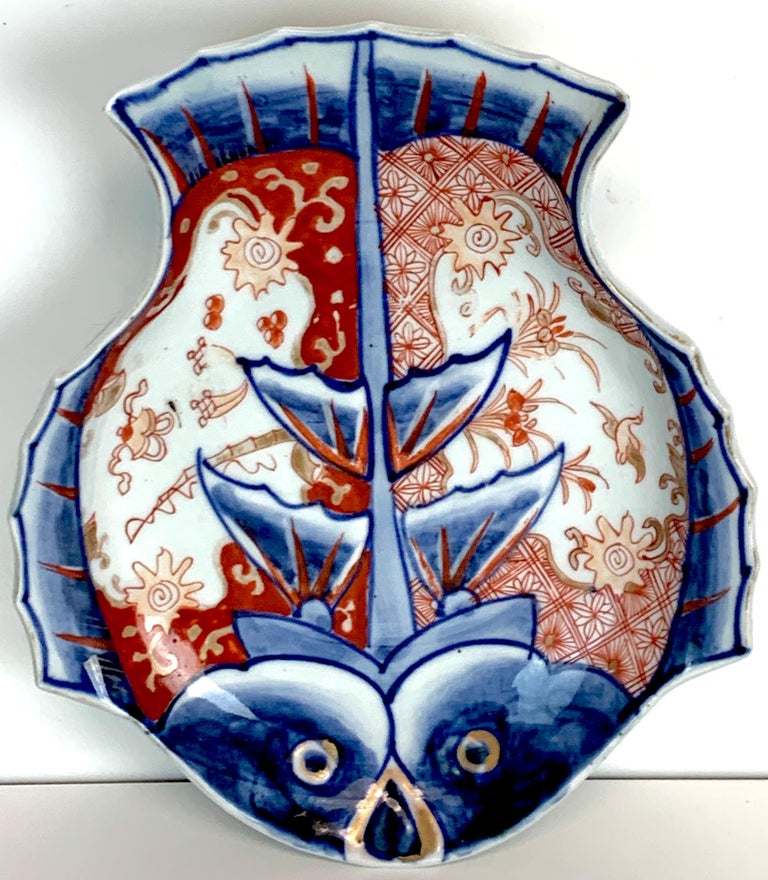 Meiji Imari Fish Plate II For Sale at 1stDibs