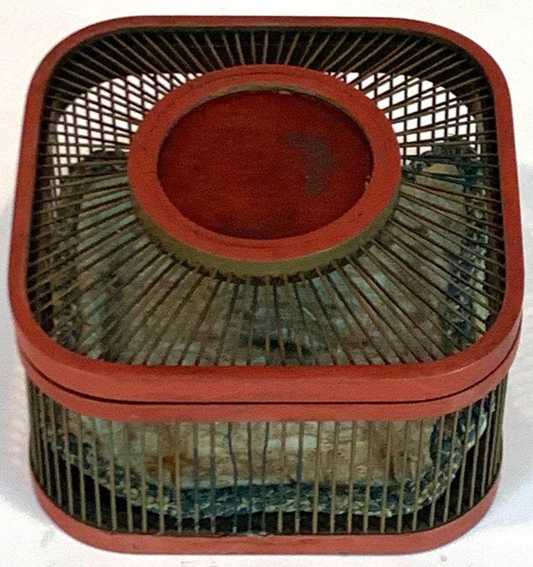 Meiji Period Japanese Lacquered Cricket Box at 1stDibs