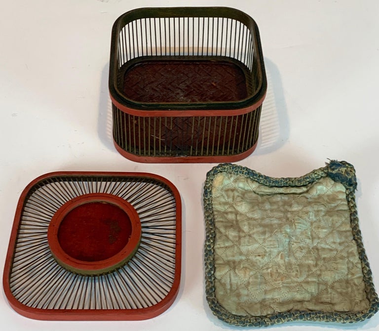 Meiji Period Japanese Lacquered Cricket Box at 1stDibs