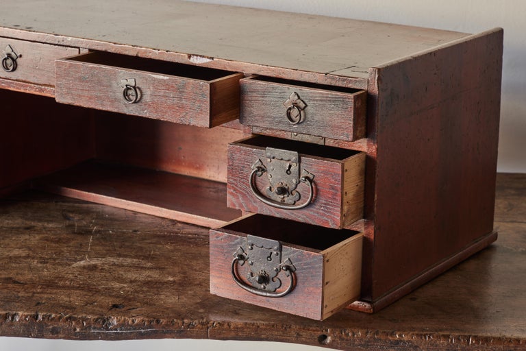Meiji Period Merchant''s Low Desk For Sale at 1stDibs