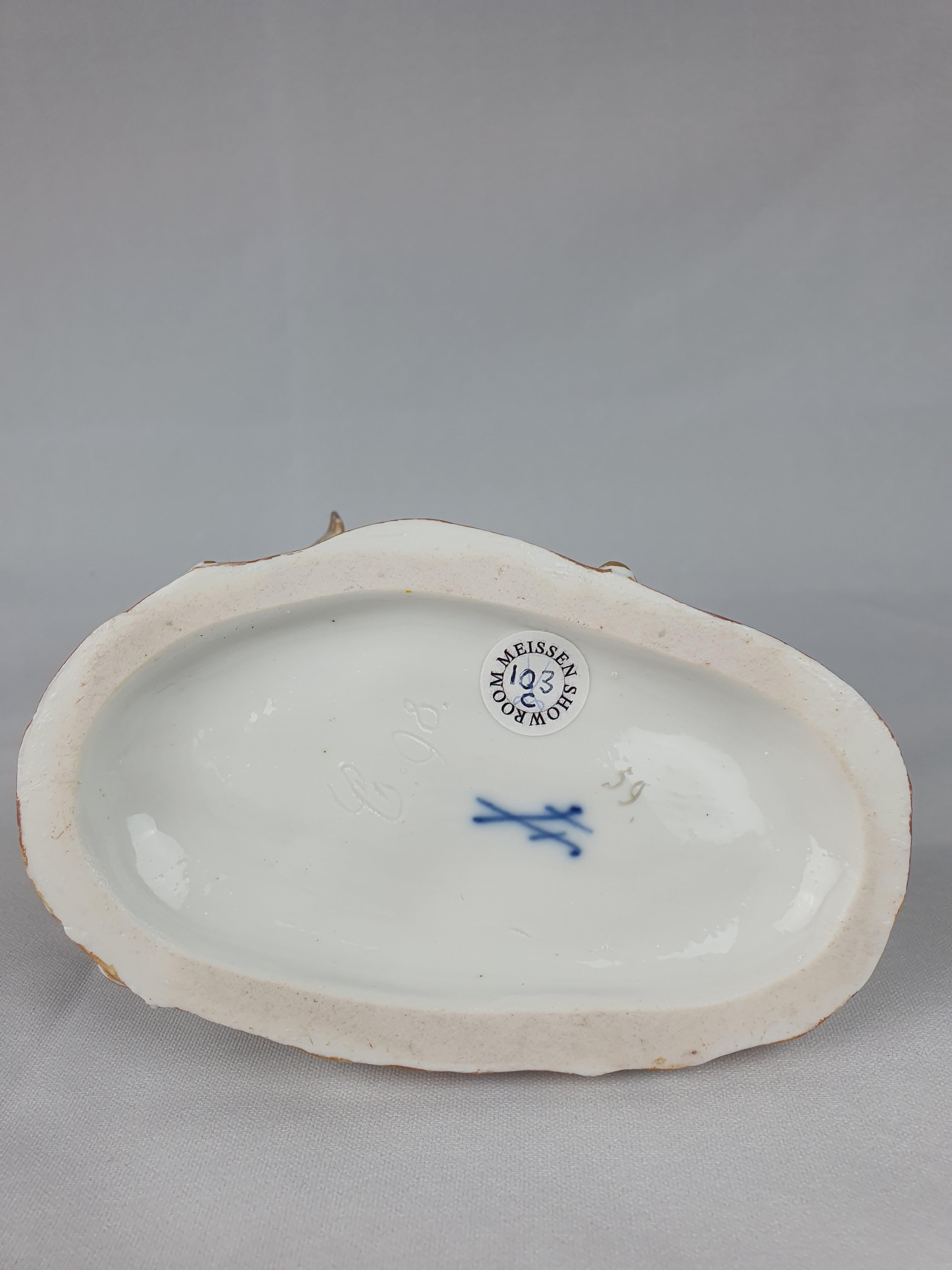 Meissen Boy Fishing Representing Water 'Element Series' For Sale at 1stDibs