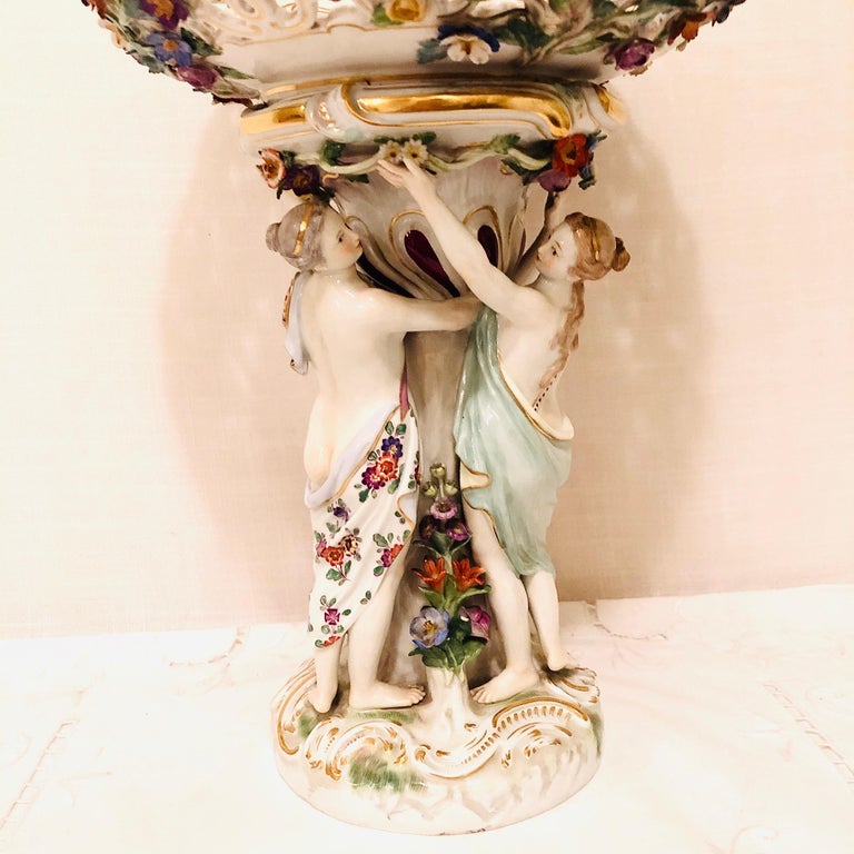 Meissen Centerpiece Depicting the Three Charities or Graces Dancing in ...