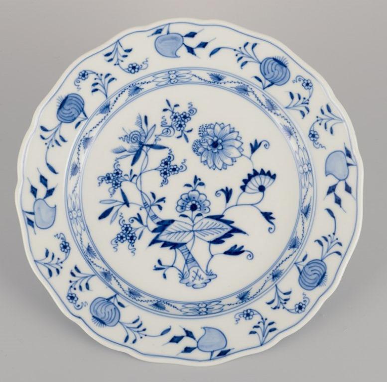 Meissen, Germany. Blue Onion pattern. Set of six dinner plates. For ...