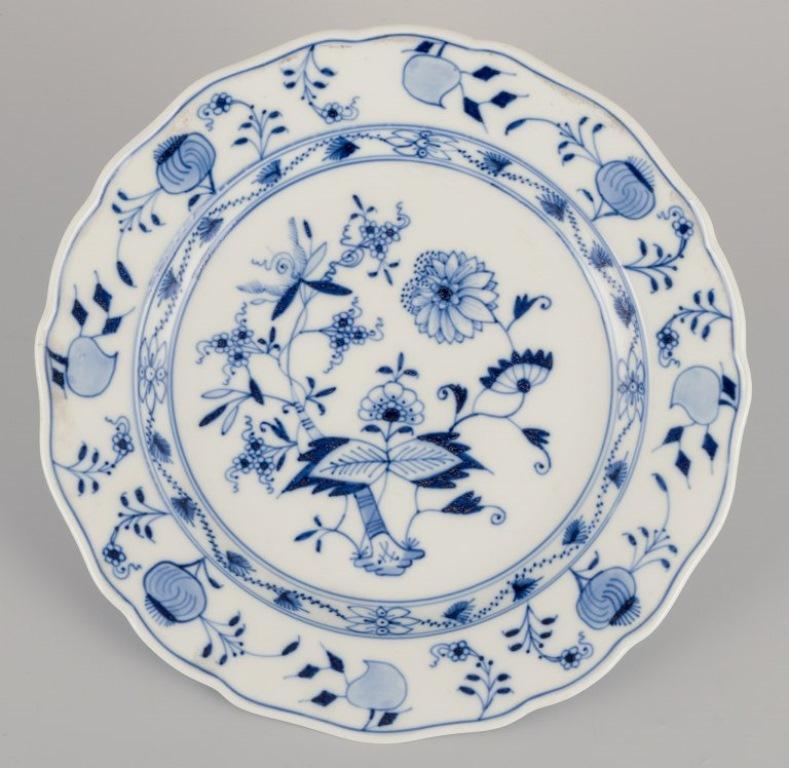 Meissen, Germany. Blue Onion pattern. Set of six dinner plates. For ...